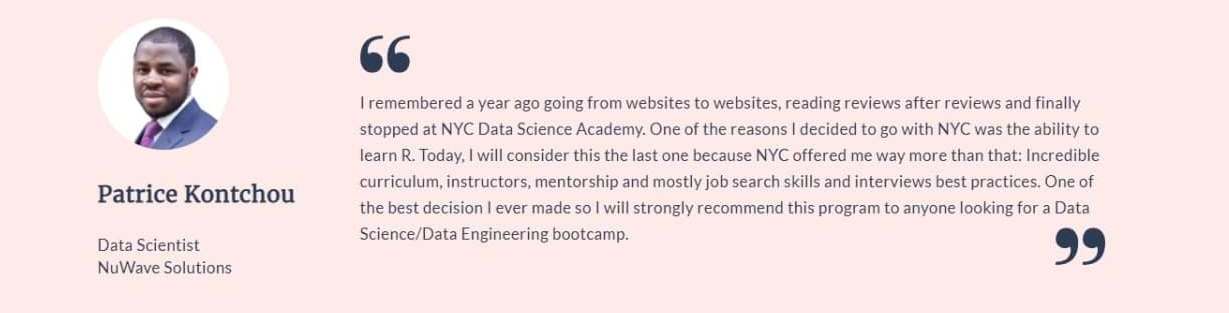 NYC Data Science Academy Bootcamp 2021 Review: Is It Worth It ...